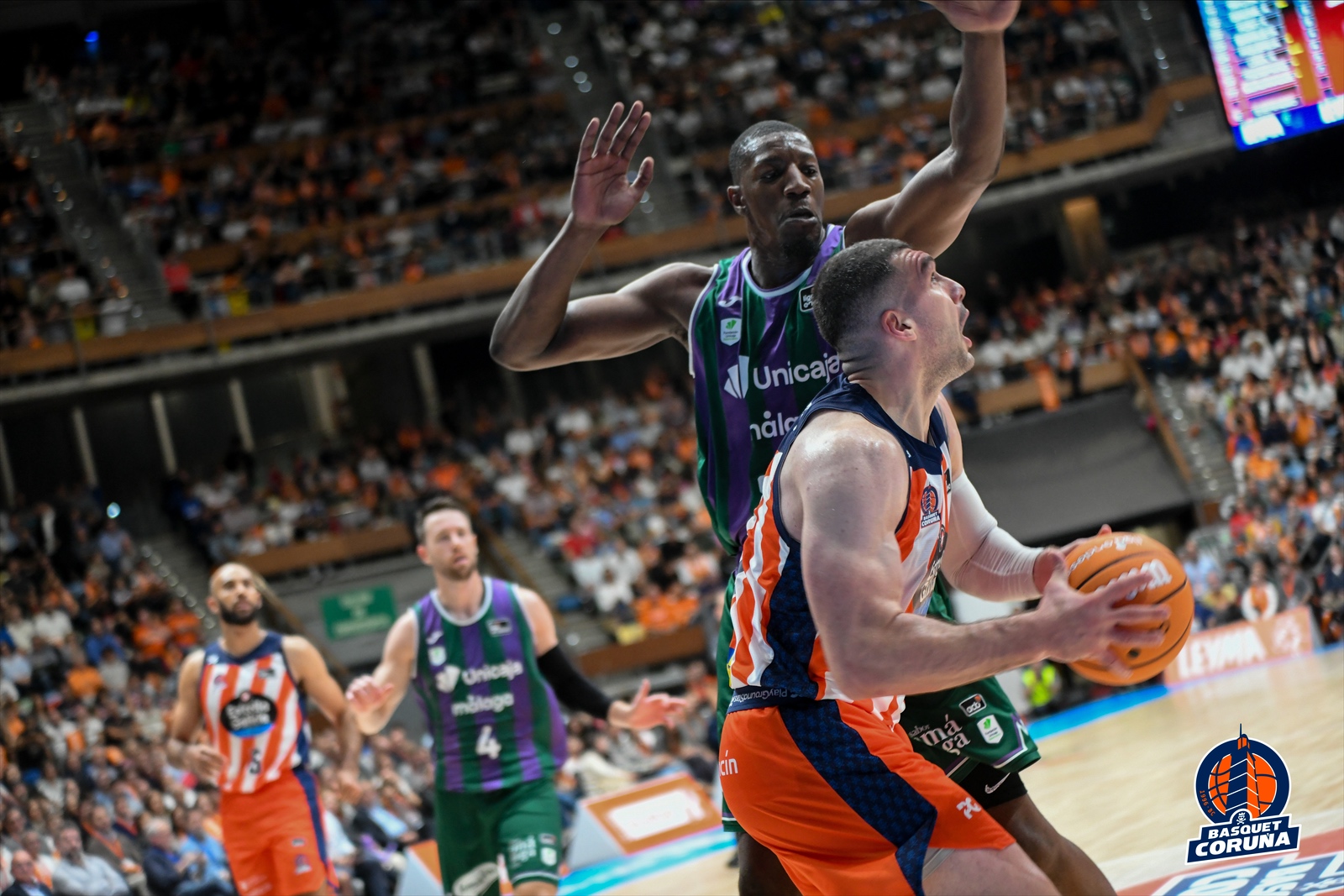 El Leyma Coruña cae ante el Unicaja en un mal día en el tiro libre ...